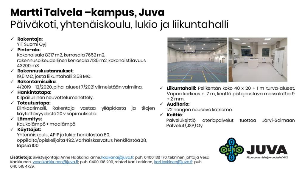 Kampus kuvina - Juvan kunta